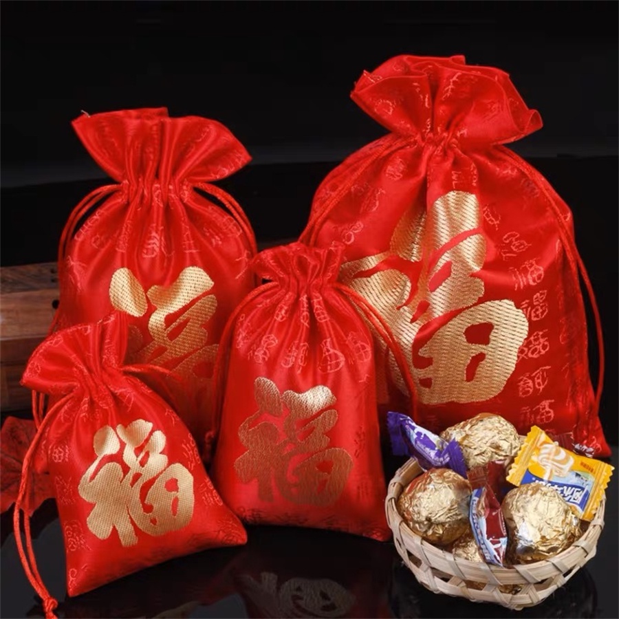 [Ready Stock] CNY Deco CNY 兔年新年装饰 福袋 （百福） | Shopee Malaysia