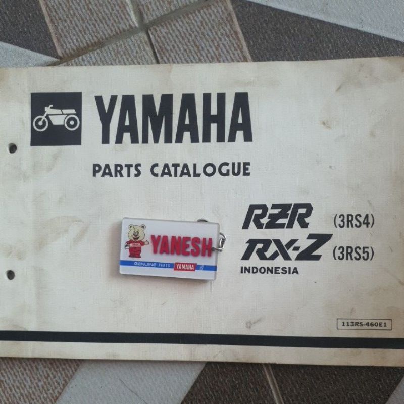 Yamaha rxz rzr 1991 copy catalogue book | Shopee Malaysia