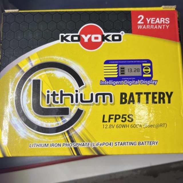 (Upgraded)LITHIUM BATTERY FOR LC135/Y115 FI/Y15/FZ150/Honda future ...