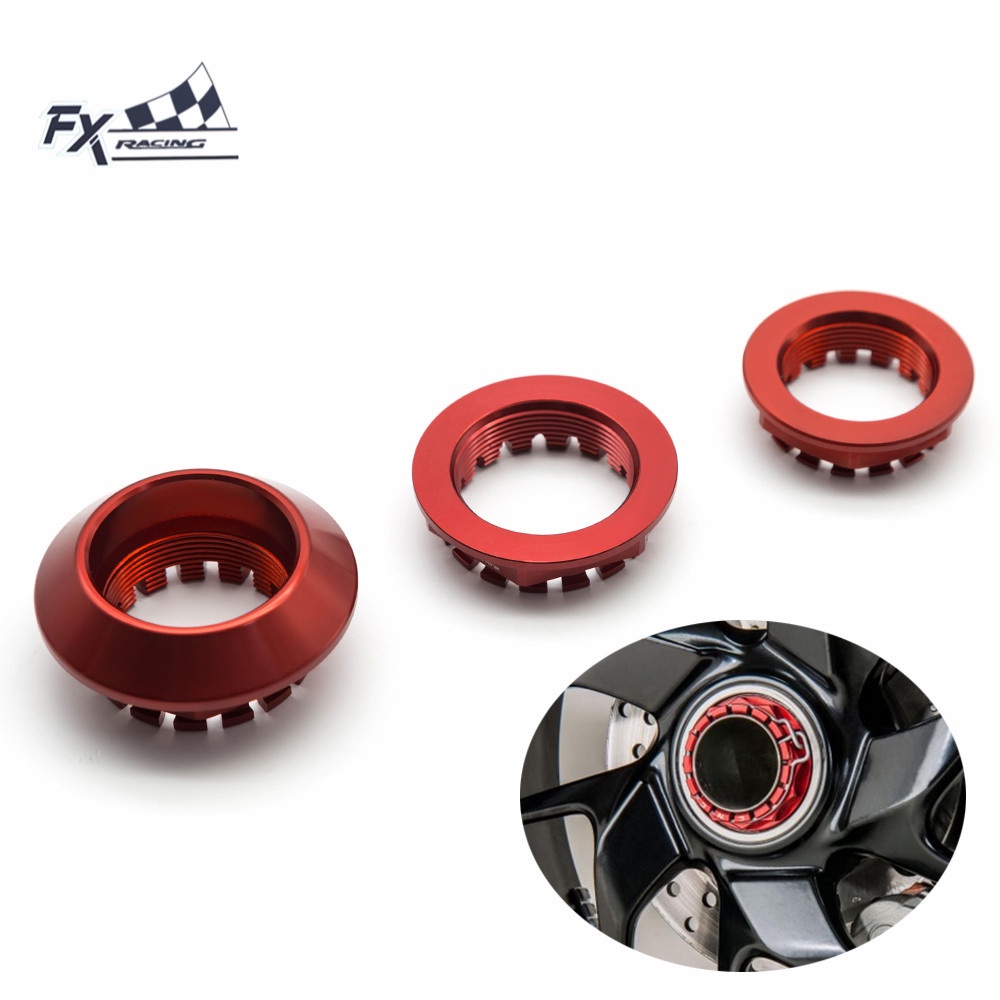 48mm 38mm CNC Motorcycle Rear Wheel Axle Nut For Ducati Monster Diavel ...