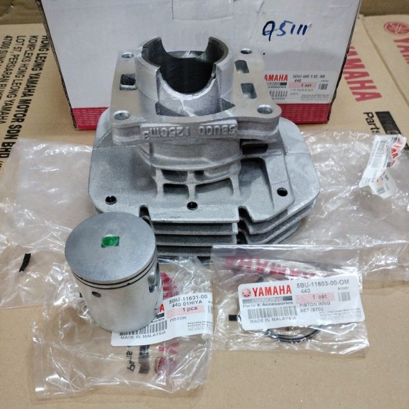Y125ZR CYLINDER BLOCK (5BU-WE13E-00) 100% ORIGINAL YAMAHA | Shopee Malaysia