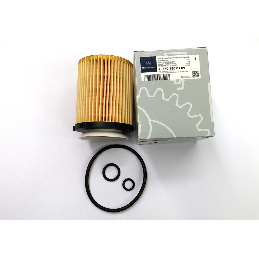 MERCEDES BENZ W212 W205 C180 C200 E200 E260 OIL FILTER (A2701800109 ...