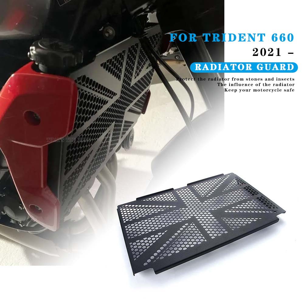 Radiator Guard Protector For Trident660 Trident 660 2021 Grill CNC Oil ...