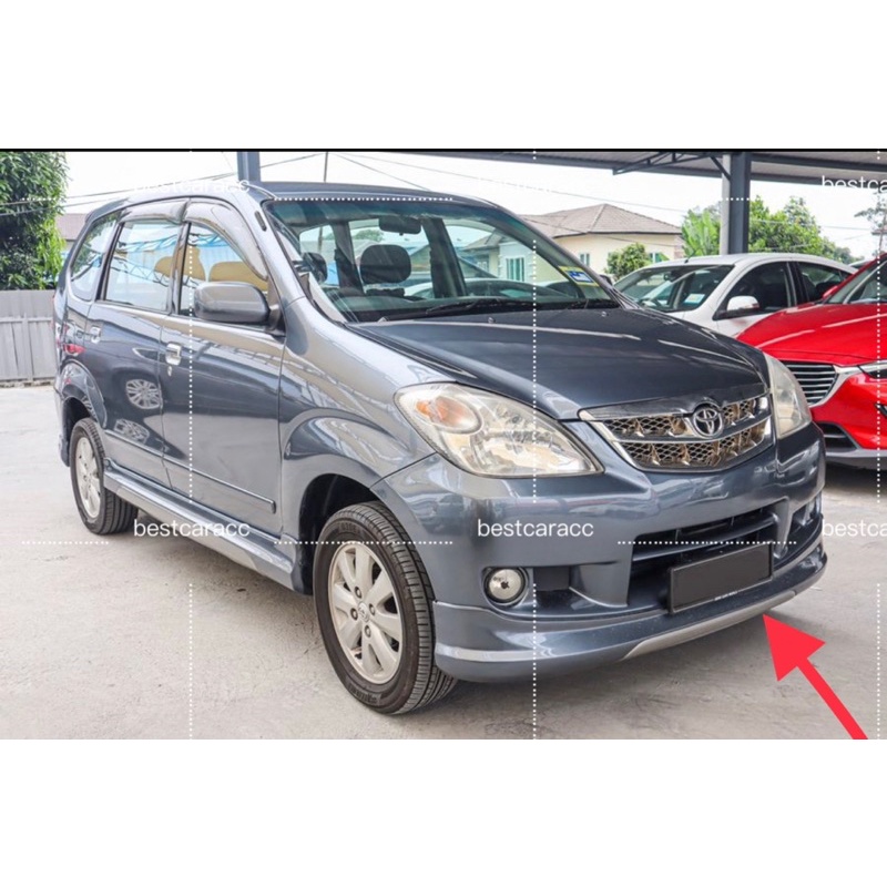 Toyota Avanza 1st Gen 2008 Facelift OEM PU Getah Rubber Bumper Front ...