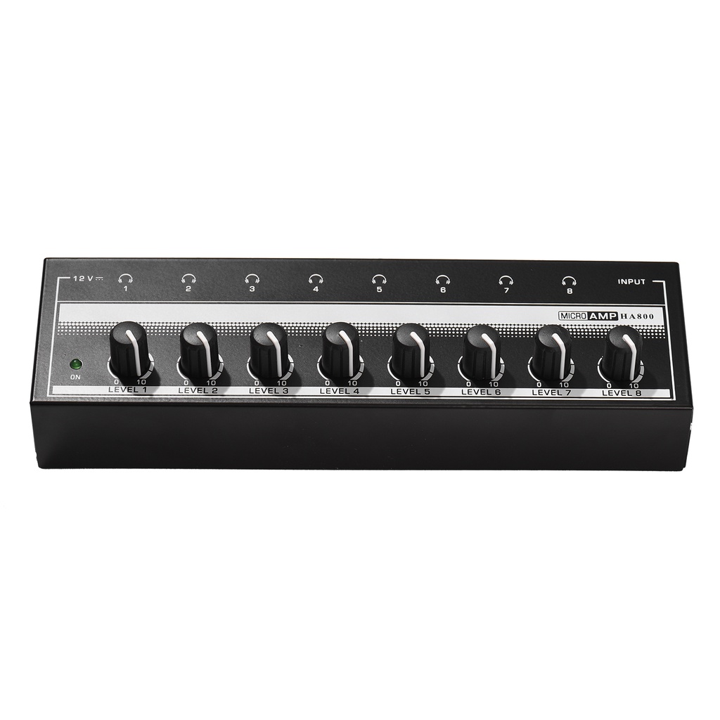 HA800 Headphone Amplifier Audio Amp. Ultra-compact 8 Channels Mini ...