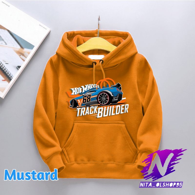 Hoodie sweater Kids hot wheels | Shopee Malaysia