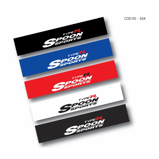 SPOON TYPER Series Windshield Stickers | Shopee Malaysia