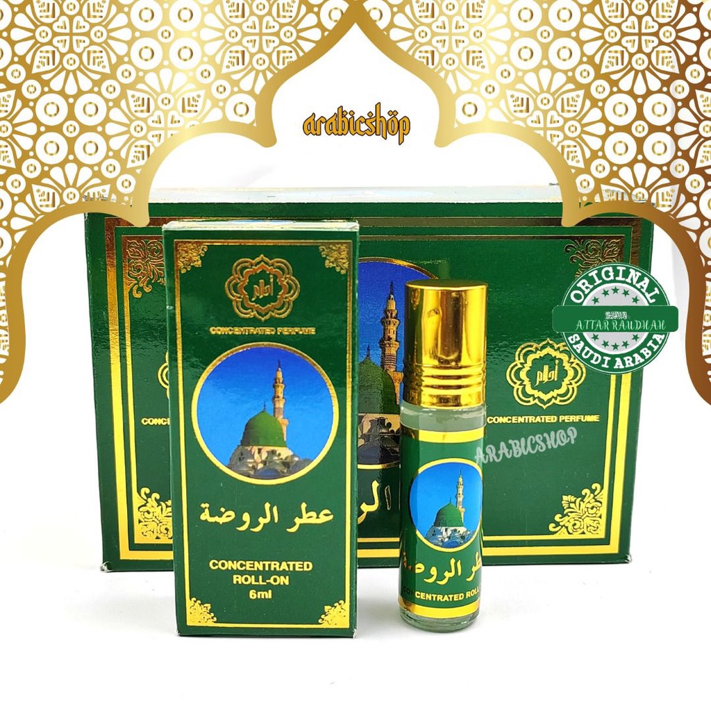 Attar Ar Rawdhah Raudah 6ML Perfume Arab Saudi | Shopee Malaysia