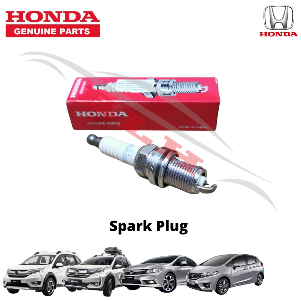 Honda Genuine NGK Iridium Spark Plug (DIFR6D13) - BR-V / City / Jazz ...