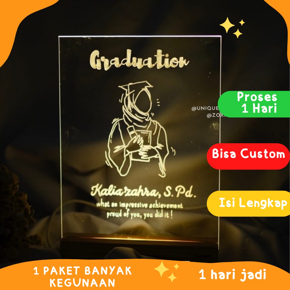 Custom Gift Hampers for a Day So Graduation Sempro Thesis Girl Boy ...