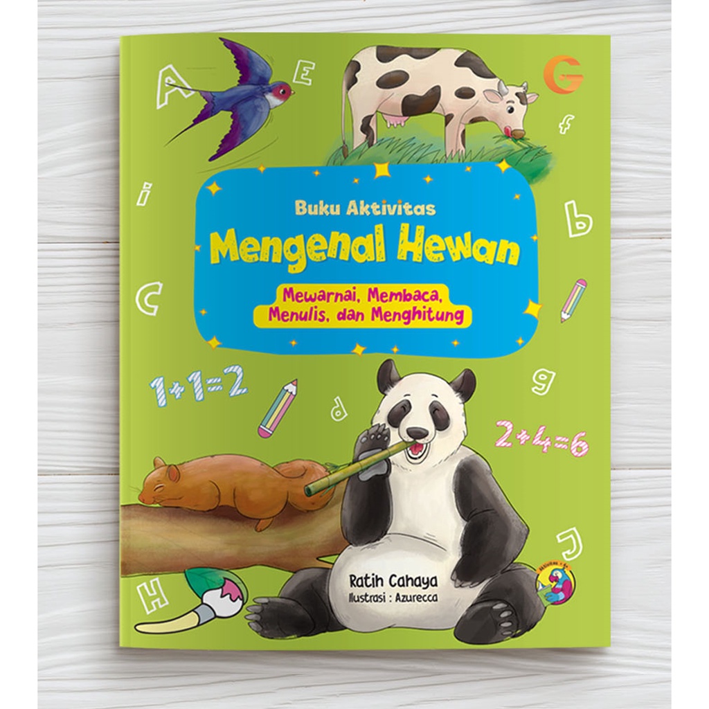 Children's Book Of Activity Knowing Animals - Reading Writing Coloring ...