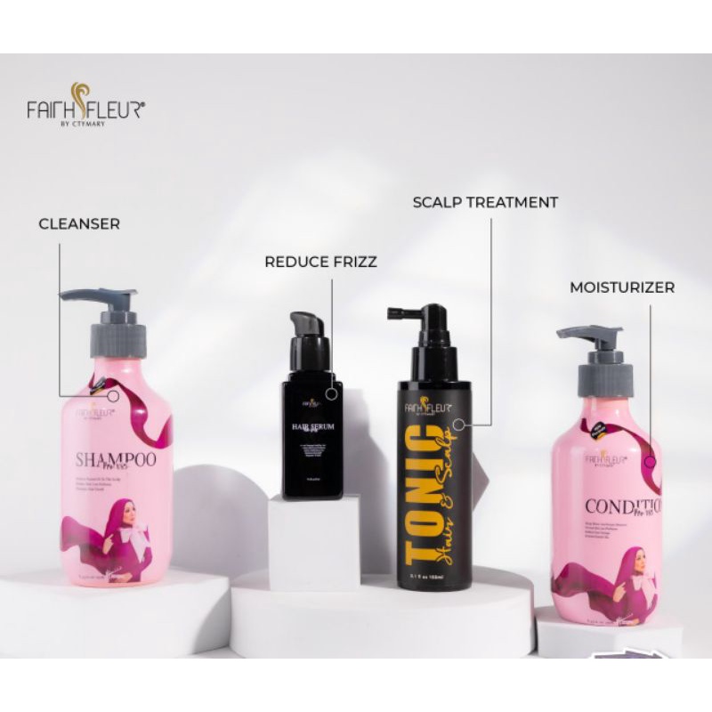 FAITH FLEUR SERUM SHAMPOO HAIR TONIC HAIR LOSS ANTI RAMBUT GUGUR ...
