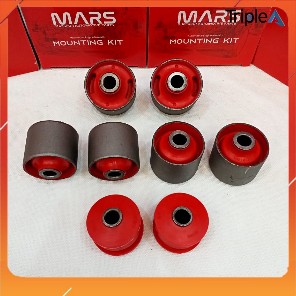 🚨 MARS 🚨 8 ITEM REAR SET FOR PERODUA KENARI / KELISA TRAILING ARM BUSH ...