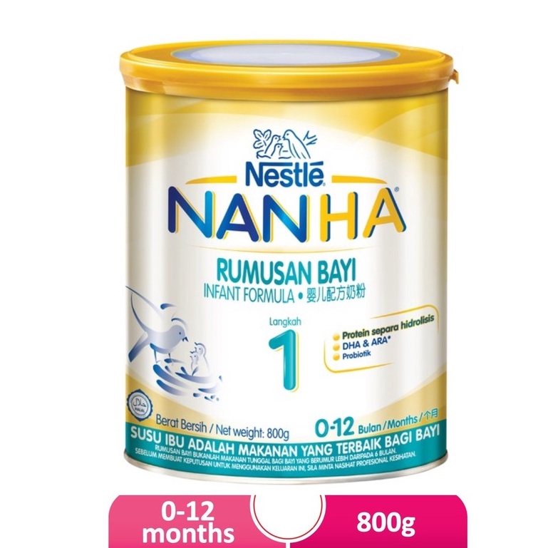 Nestle Nan Ha Infant Formula Step 1 Milk Powder, 800g | Shopee Malaysia