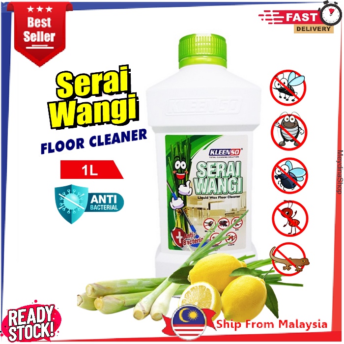 KLEENSO Serai Wangi Anti-Bacterial Floor Cleaner Pembersih Lantai Serai ...