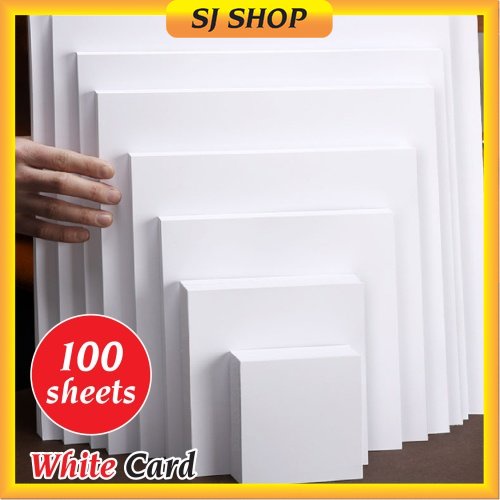 A4 White Card 120g 135g 150g 165g 180g 230g 250g | Plain Card | Drawing ...