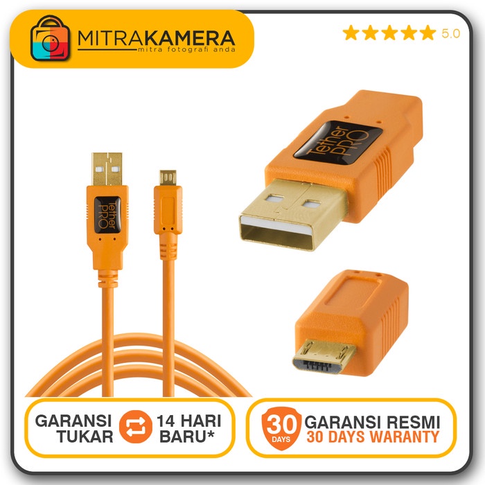 Cable Tether Tools Pro Usb 2.0 To Micro B 5pin (4.6M) | Shopee Malaysia