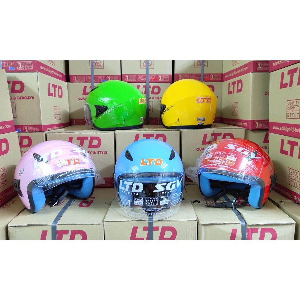 LTD VTEC JUNIOR HELMET (Topi Keledar budak Children Helmet Sirim ...