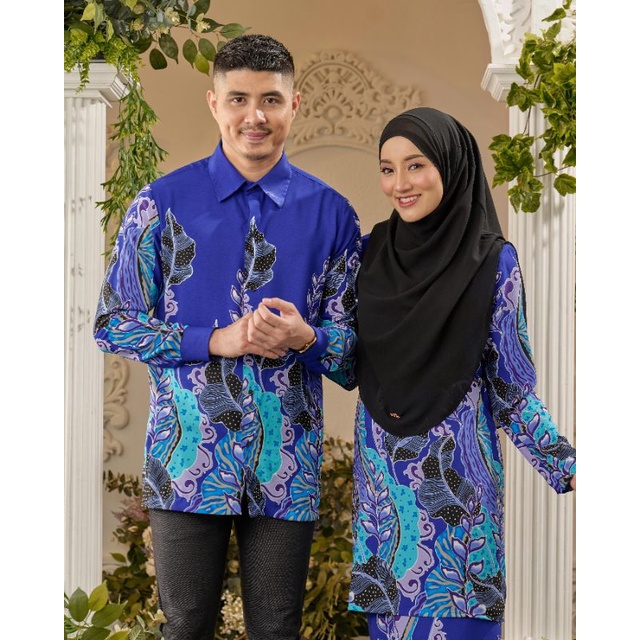 SET COUPLE SEDONDON TEMA BATIK KURUNG SULTANAH & KEMAJA SULTAN SAIZ XS-5XL | BAJU RAYA 2023 ...