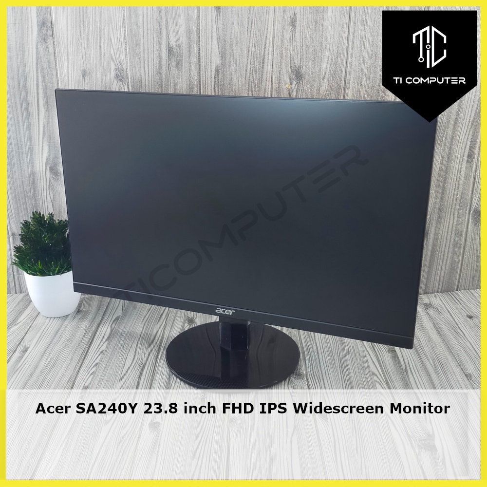 Acer SA240Y 23.8 inch FHD IPS All Round Thinness Display 4ms AMD ...
