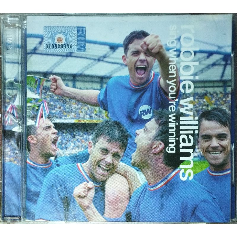 Robbie Williams sing when you're winning CD | Shopee Malaysia