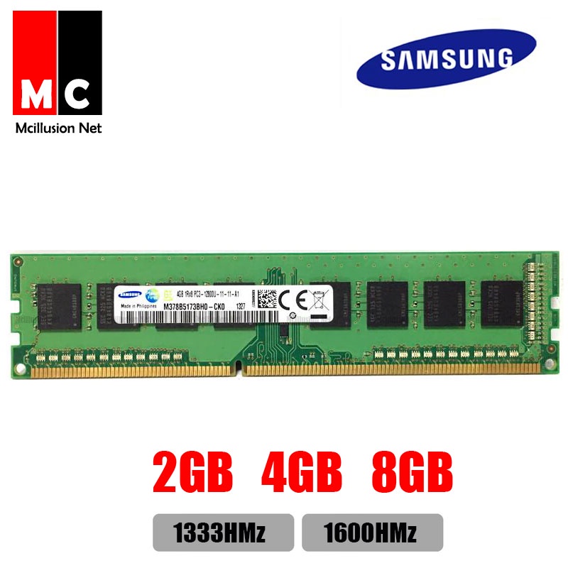 Samsung Ram DDR3 2GB 4GB PC3 1600 1333 MHz Desktop Memory 240pin 2G 4G ...