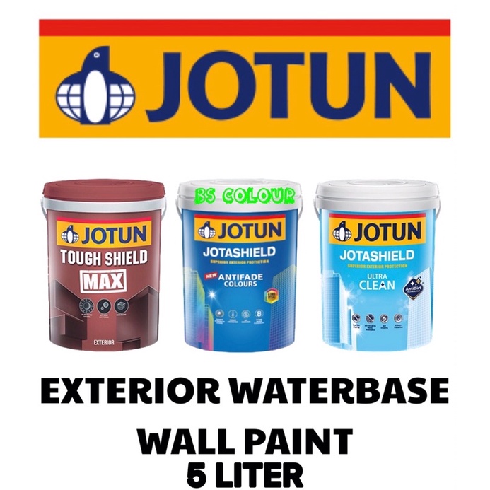 5 LITER JOTUN JOTASHIELD ANTIFADE(8y)/JOTASHIELD ULTRA CLEAN(8y)/TOUGH ...
