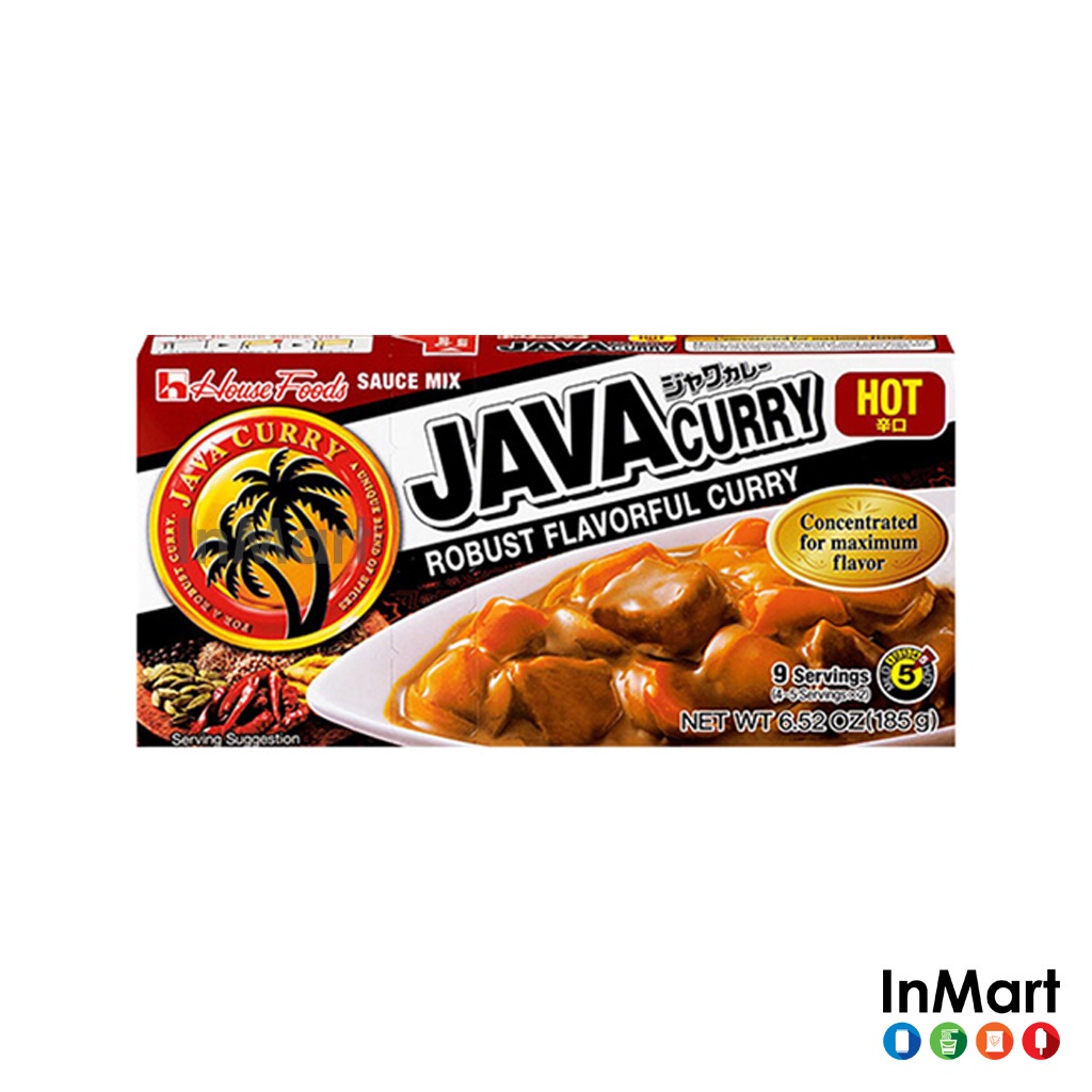 House Java Curry Hot 185g 日本咖喱 辣辛口 | Shopee Malaysia