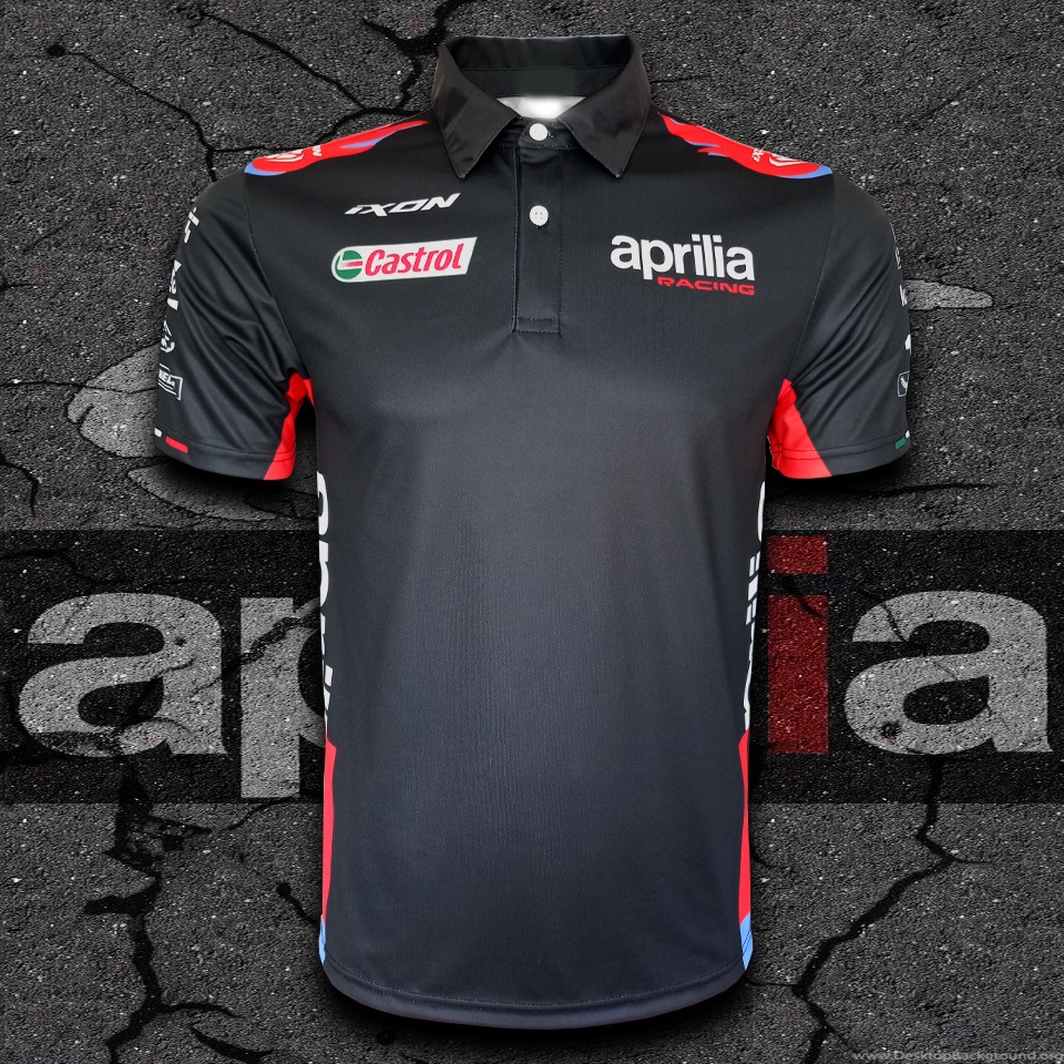 Polo MotoGP Team Aprilia Racing Shirt Prelia MG0083 Full Body Print ...