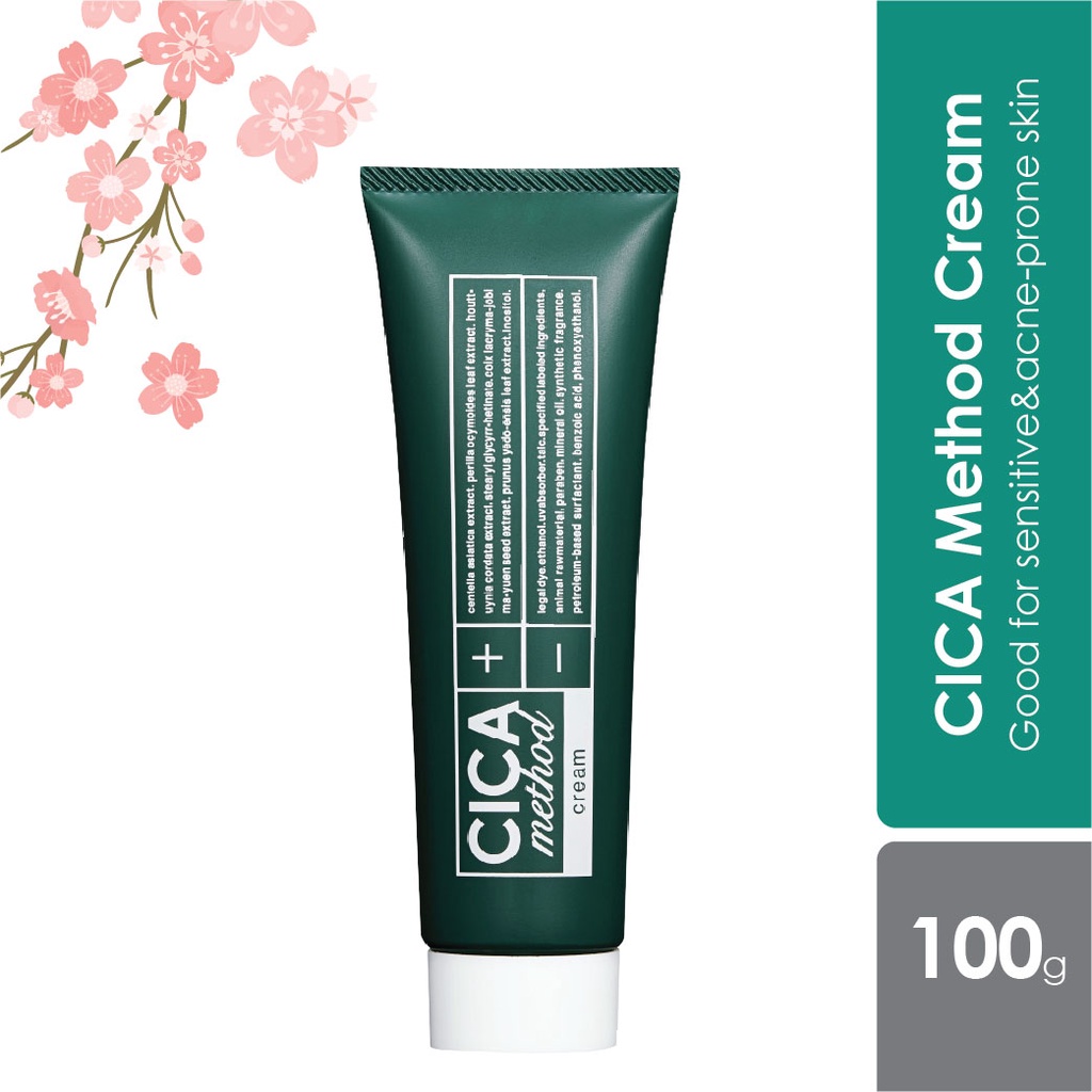 Sugi Cica Method Cream - Anti-inflammatory & Anti-acne Effect (100g) | Shopee Malaysia