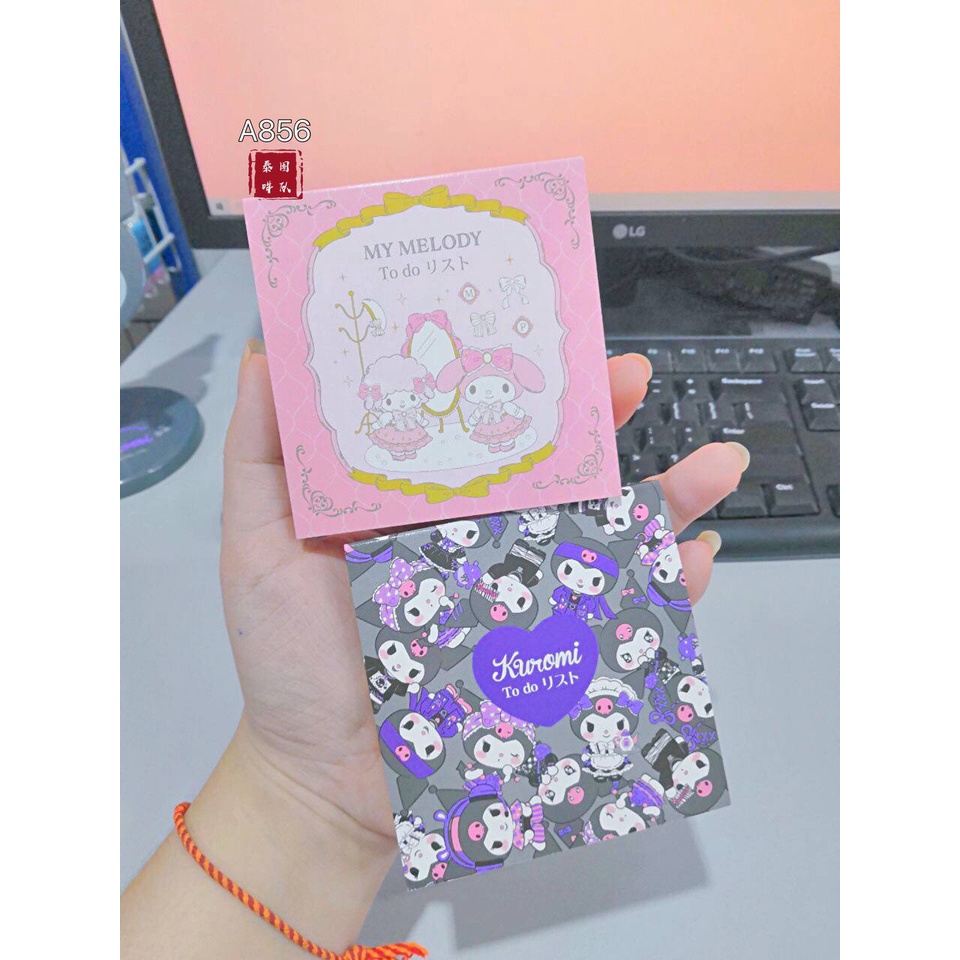 Sanrio Japan Melody Kuromi Notepad (A856) | Shopee Malaysia