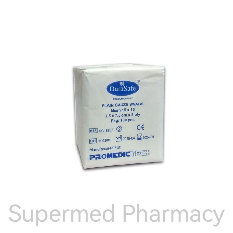 Durasafe Plain Gauze Swab 8 ply 100's | Shopee Malaysia