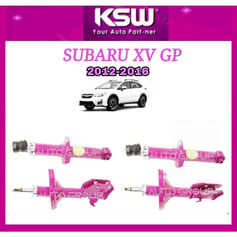 Subaru XV GP 2012-2016 ORIGINAL KSW Gas Absorber Front / Rear ...
