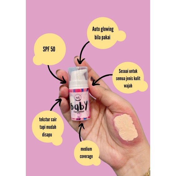 BabY Foundation (10g) | Shopee Malaysia