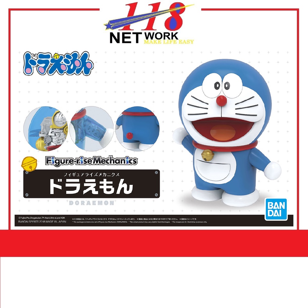 BANDAI FRS Mechanics Figure-rise Standard Mechanics Doraemon Plastic ...
