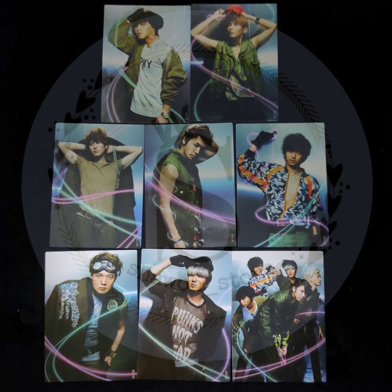 OFFICIAL SUPER JUNIOR STAR COLLECTION CARD DYNAMIC CARD LEETEUK HEECHUL ...
