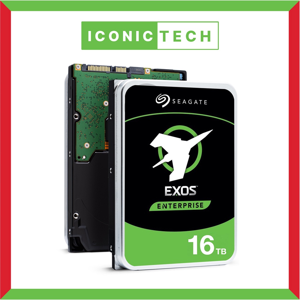 Seagate 16TB Exos X16 7200 rpm SATA III 3.5" Internal HDD st16000nm001G ...