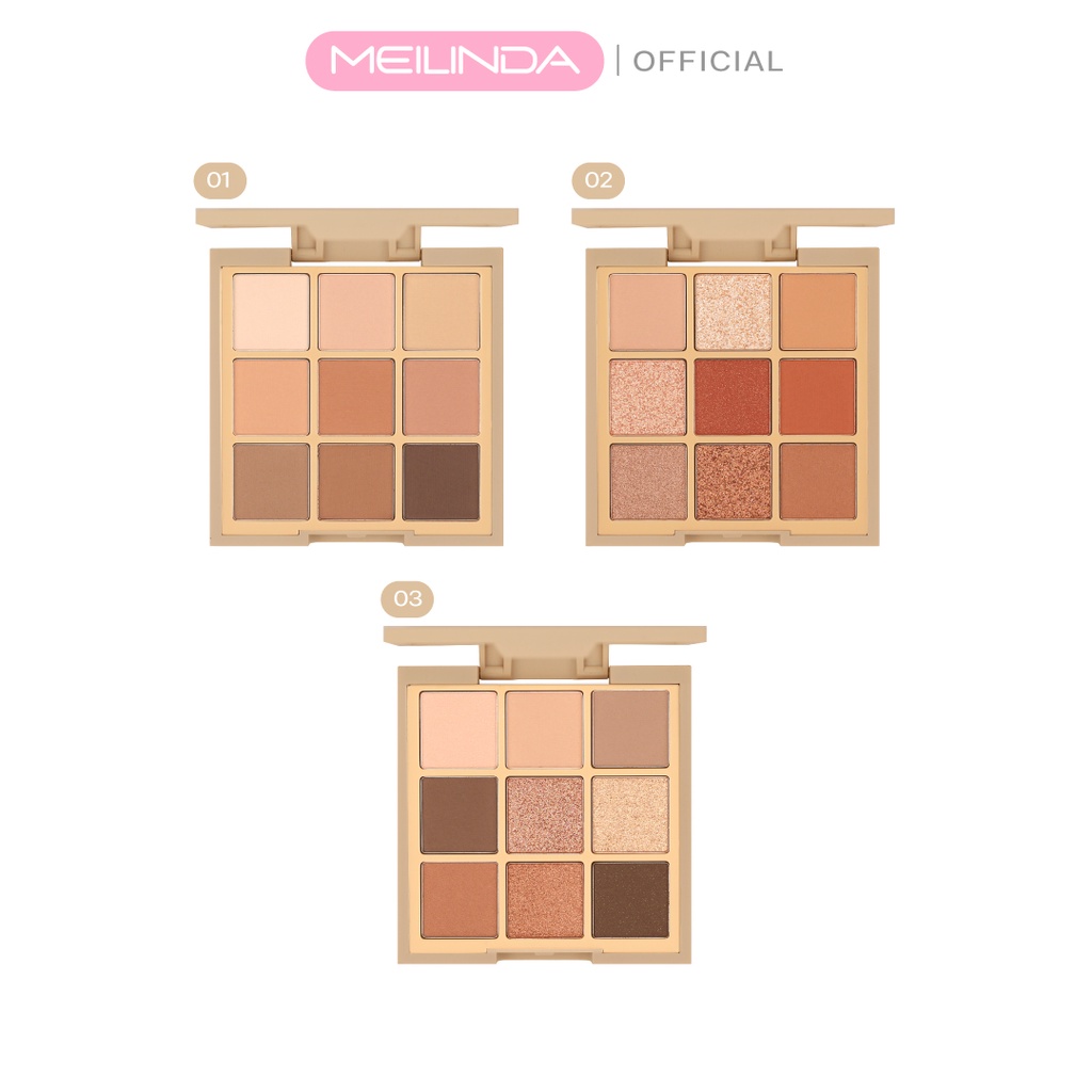 MEILINDA Mood mellow eye palette(MC3110) | Shopee Malaysia