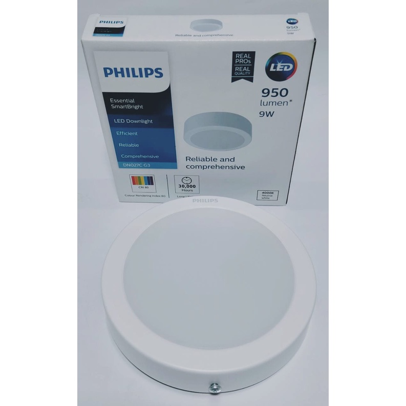 Philips LED downlight DN027C G3 9W/LED downlight - 4000K/downlight ...