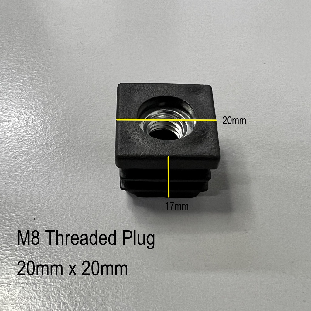 M8 Plastic threaded adjustable stopper / Wheel Roller Furniture Caster ...