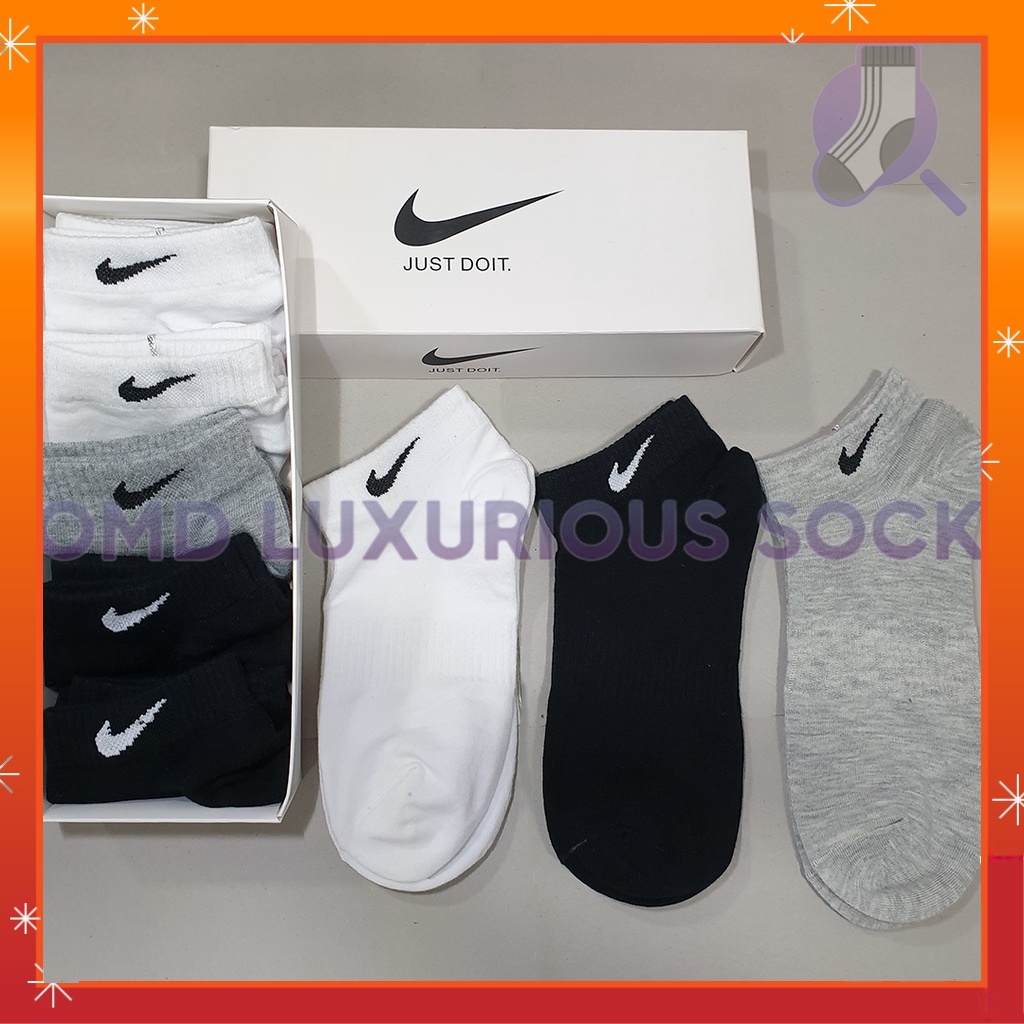 Stokin Nik Fashion Running Sport Socks Pendek Ankle Men Women Sock ...