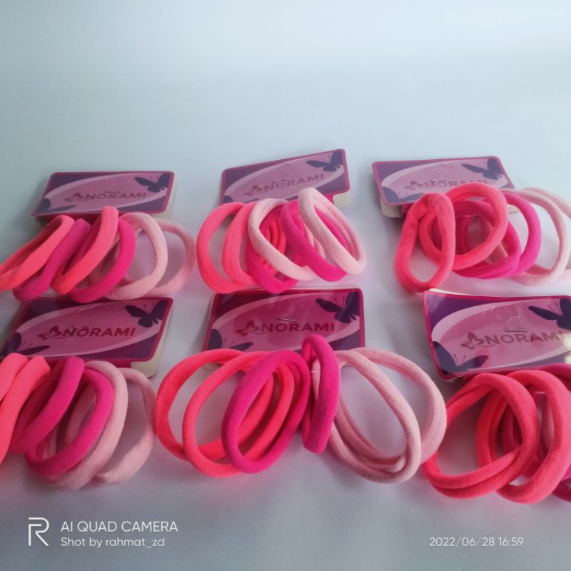 Norami hair tie, 1 card contains 6 pcs | Shopee Malaysia