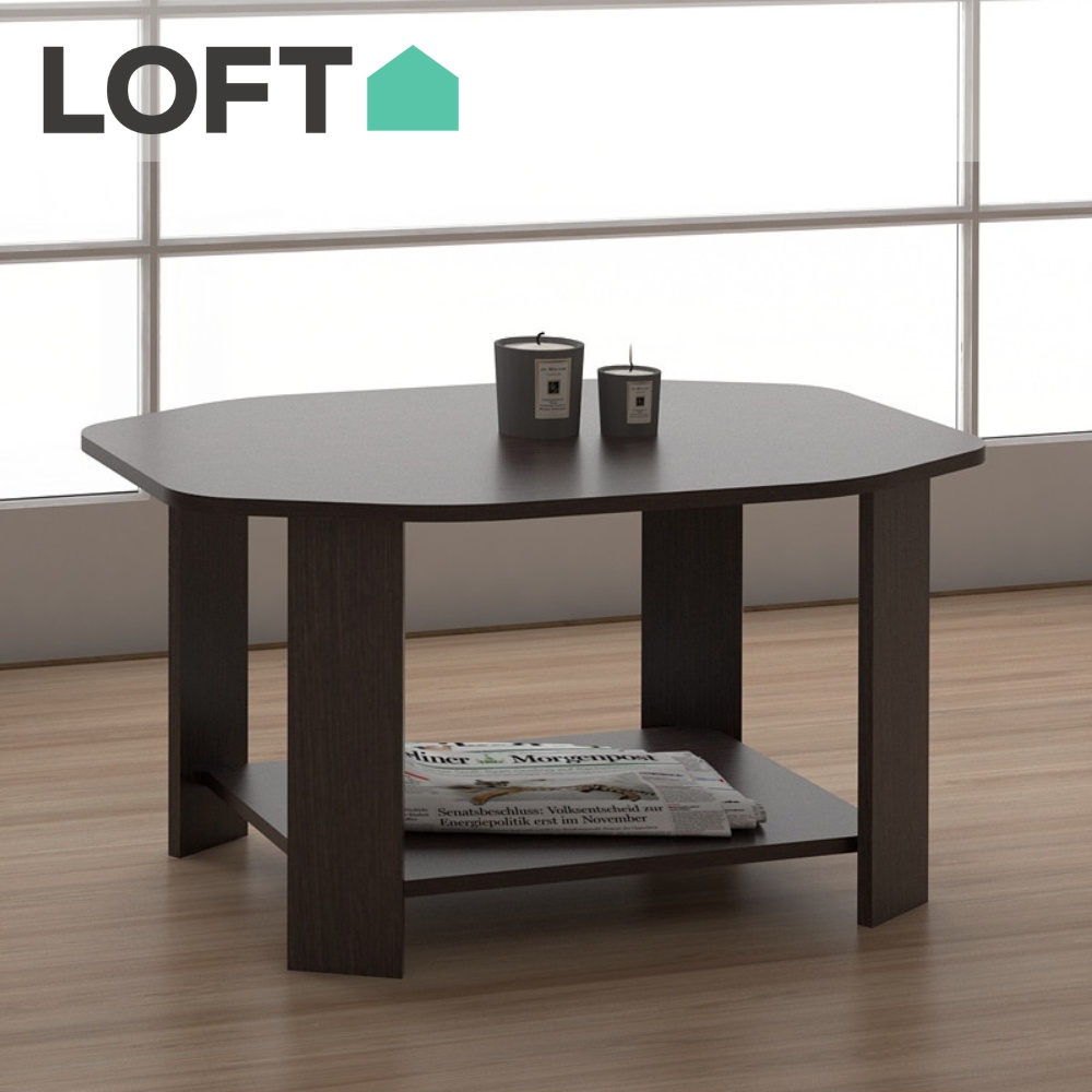 LOFT Design MAYSON 80x54cm coffee table-White meja kopi | Shopee Malaysia
