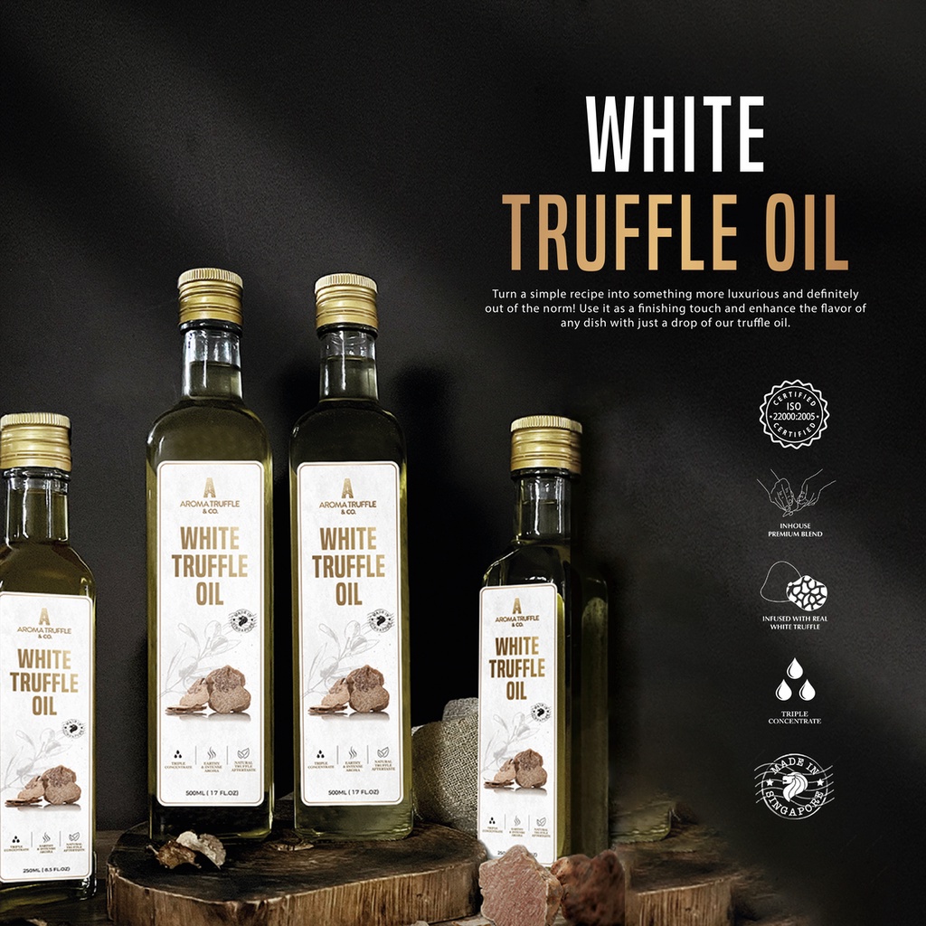 Aroma Truffle- White Truffle Oil (250ml) | Shopee Malaysia