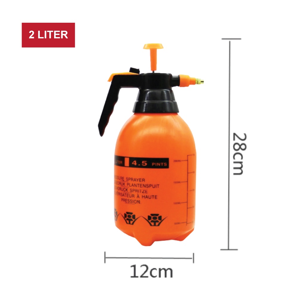 2L 3L HEAVYDUTY PVC Pressure Sprayer Water Pump Garden Plastik Bottle ...