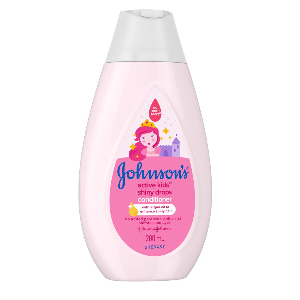 JOHNSONS BABY ACTIVE KIDS CONDITIONER SHINY DROPS 200ML HTM Pharmacy ...