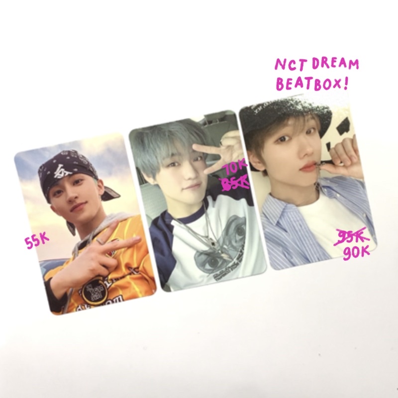 Nct DREAM BEATBOX PHOTOCARD | Shopee Malaysia