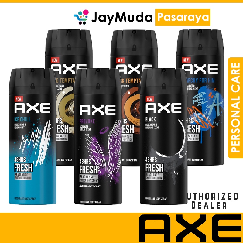AXE Deodorant Bodyspray 135ml Black / Gold Temptation / Dark Temptation ...