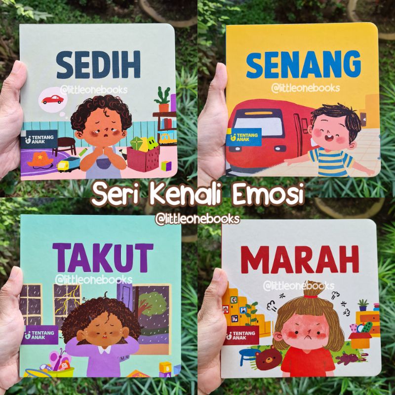Series Know Emotions - Board Book Angry Happy To Be Afraid About ...