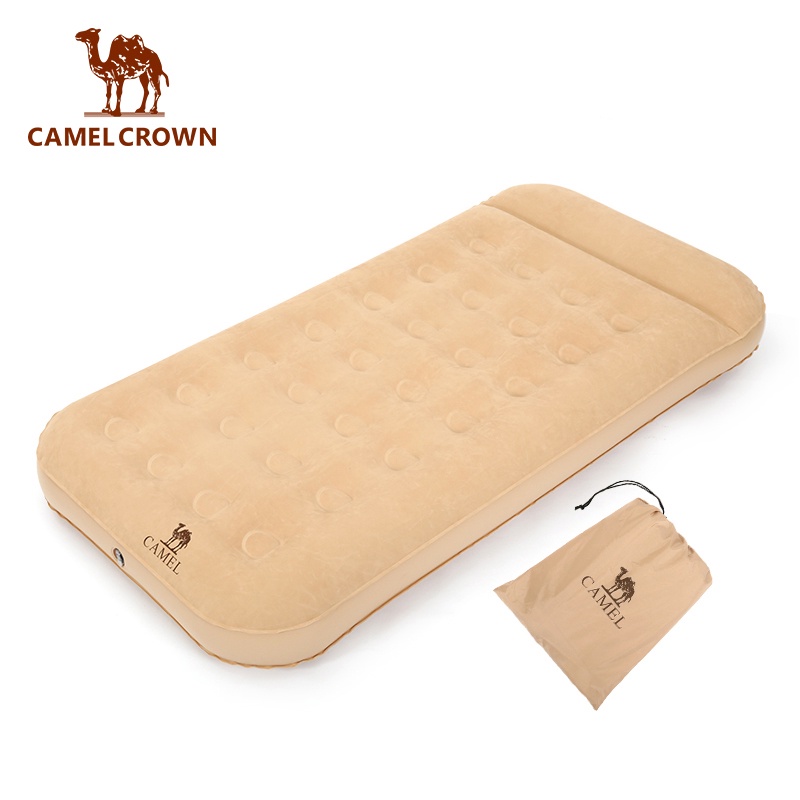 CAMEL CROWN Camping Inflatable Bed Outdoor Portable Thickened Mattress ...